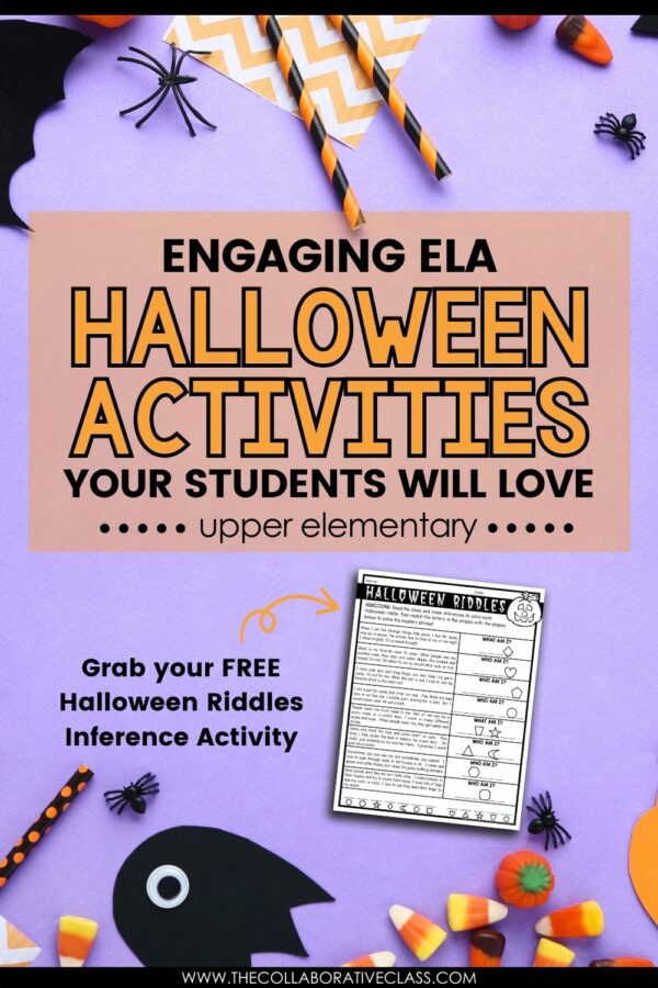 Engaging ELA Halloween Activities Your Students Will Love - The ...