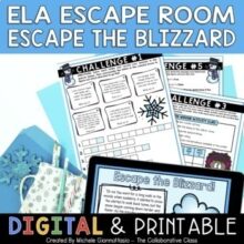 Seasonal Escape Room Bundle | ELA Escape Room | Print & Digital - The ...